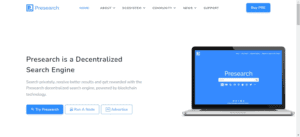 Μηχανή αναζήτησης Presearch: Το search engine που σέβεται τους χρήστες